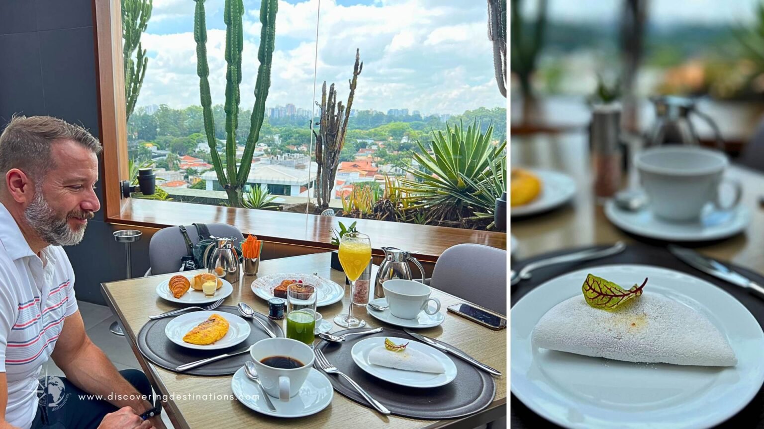 Discover Hotel Unique São Paulo: Breakfast with a 5-Star View